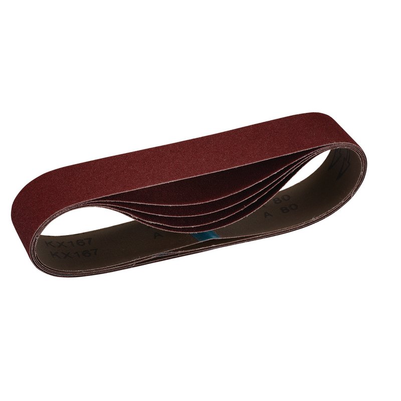Cloth Sanding Belt, 50 x 686mm, 80 Grit (Pack of 5) – SAFTEC