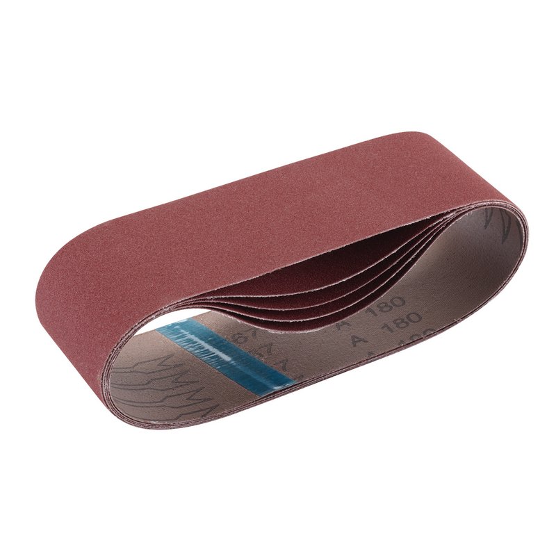 Cloth Sanding Belt, 75 x 533mm, 180 Grit (Pack of 5) – SAFTEC