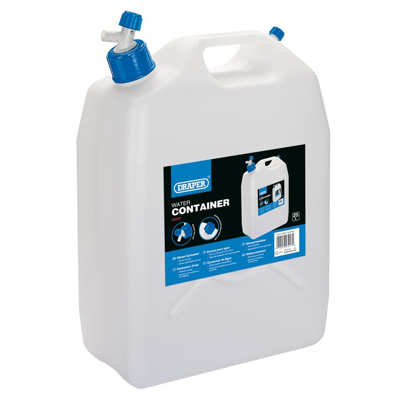 Water Container with Tap, 25L – SAFTEC