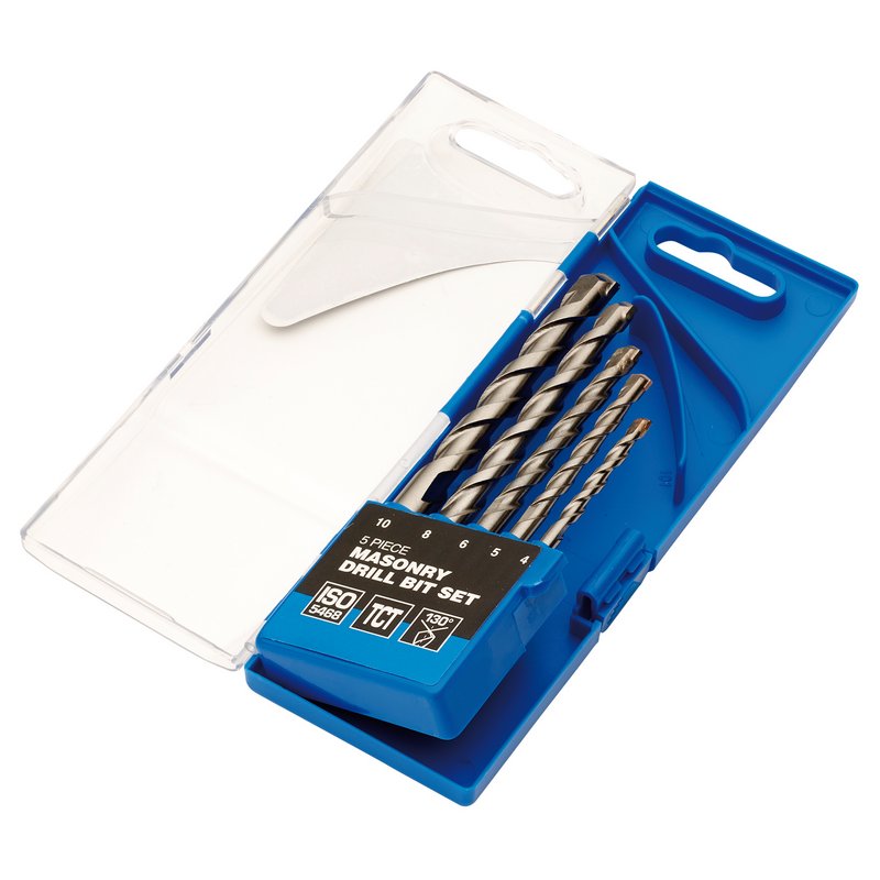 Metric Masonry Drill Bit Set (5 Piece) – SAFTEC
