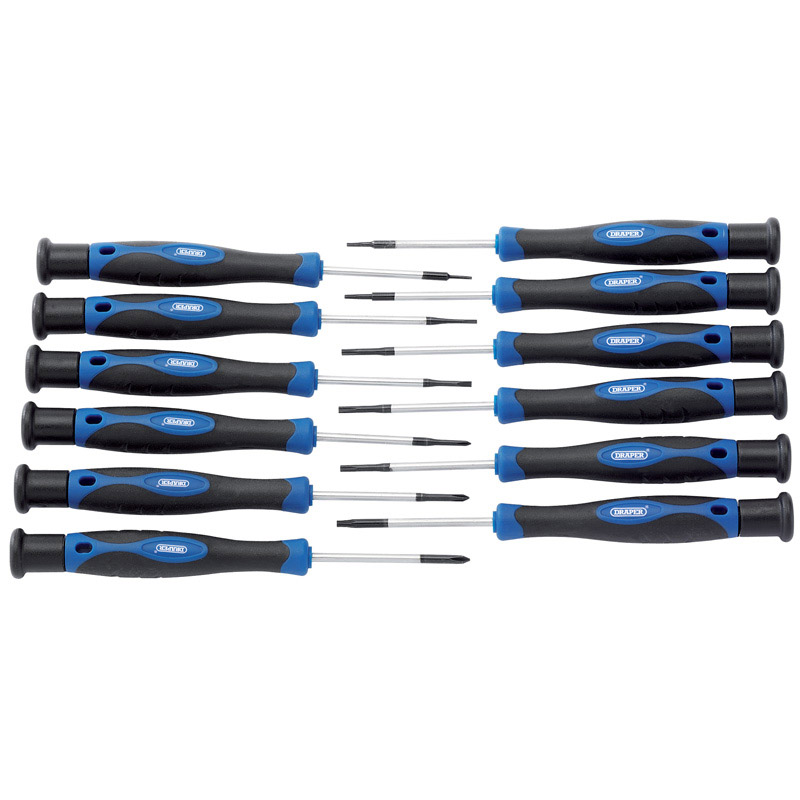 Precision Screwdriver Set (12 Piece) – SAFTEC
