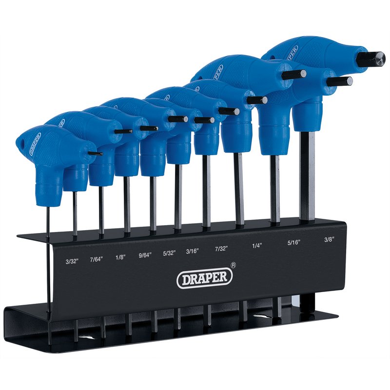 Imperial T-Handle Hex Key Set (10 Piece) – SAFTEC