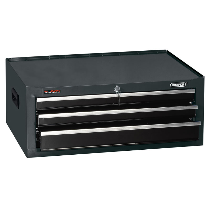 Intermediate Tool Chest, 3 Drawer, 26″, Black – SAFTEC