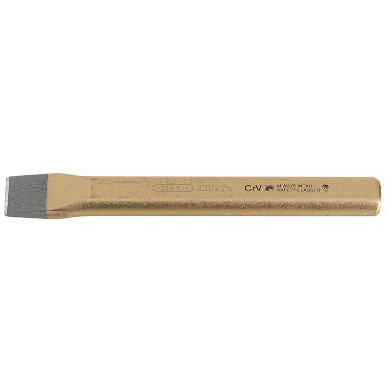 Flat Cold Chisel, 25 x 200mm – SAFTEC