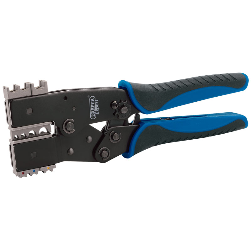 Quick Change Ratchet Action Crimping Tool, 220mm – SAFTEC