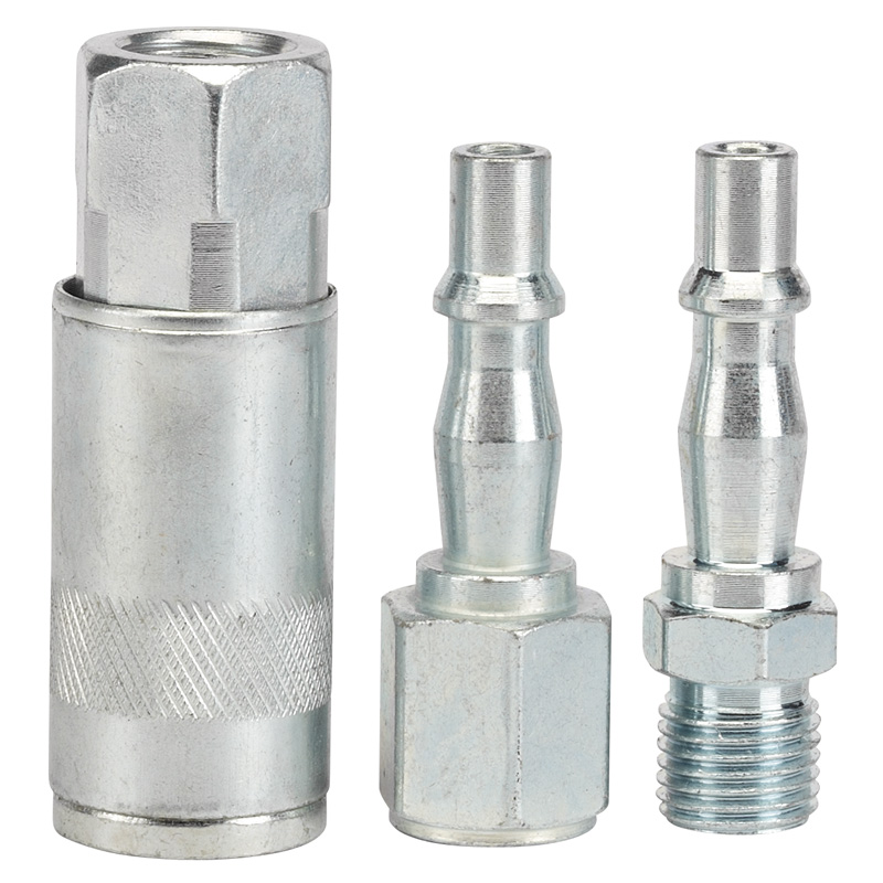 1/4″ BSP Air Line Coupling Set (3 Piece) – SAFTEC
