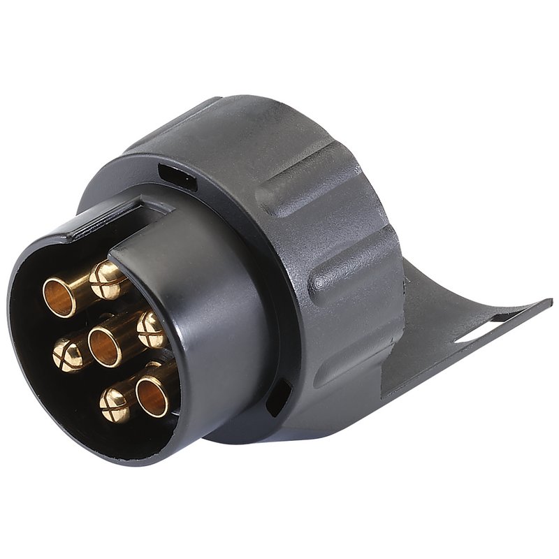 12V Socket Conversion Adaptor 7-Pin N-Type to 13-Pin Euro – SAFTEC