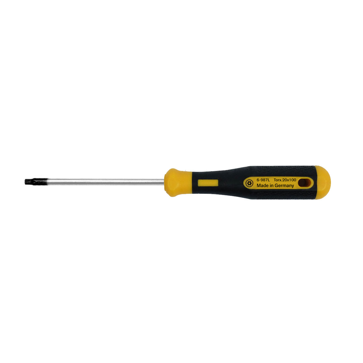Screwdriver POWERline TORX T20 with hole – SAFTEC