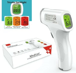 F02 Medical Non-Contact Body Infrared Thermometer – SAFTEC
