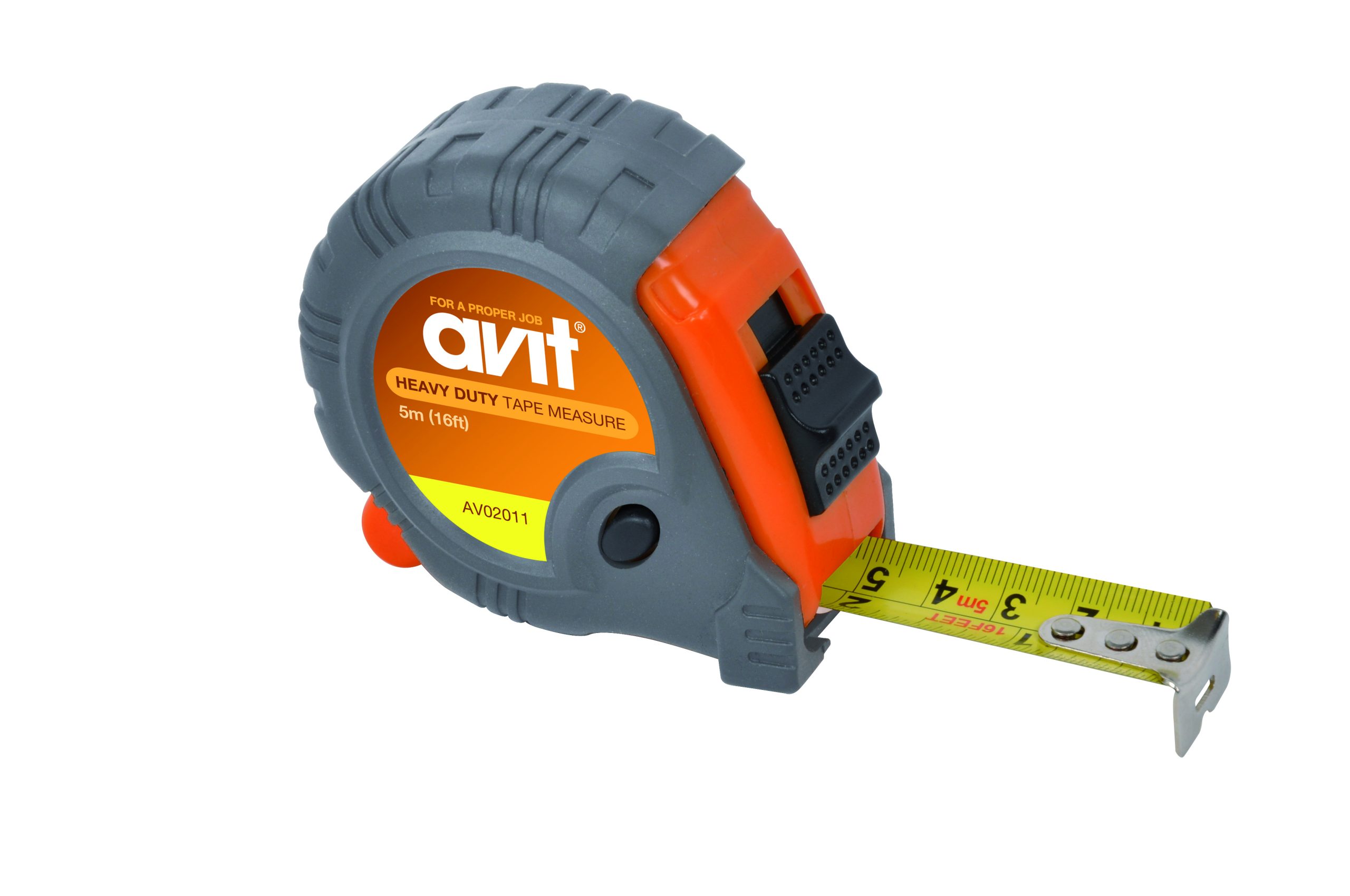 Heavy Duty Tape Measure – 5m (16ft) – SAFTEC
