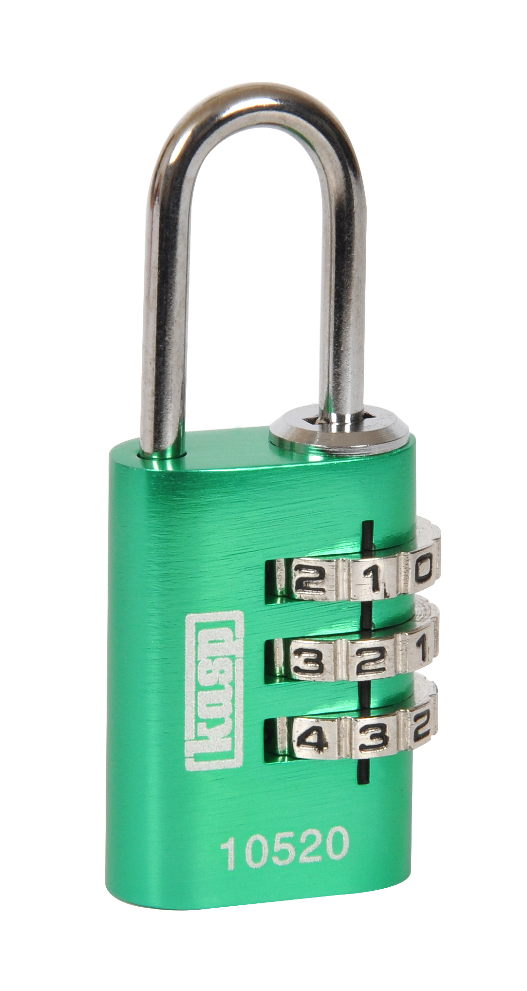 Aluminium Combination Padlock 20mm Green – SAFTEC