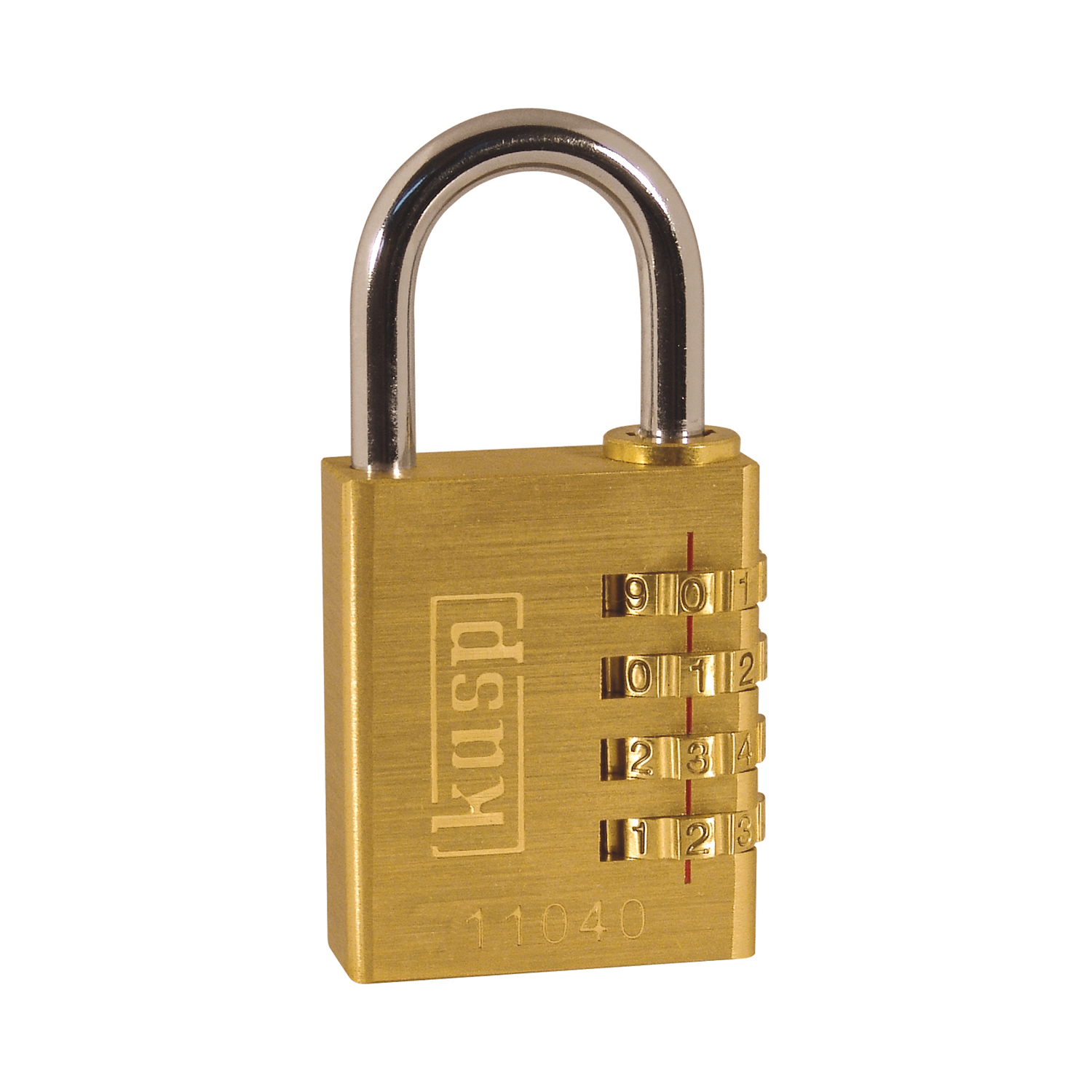 Brass Combination Padlock – 40mm – SAFTEC