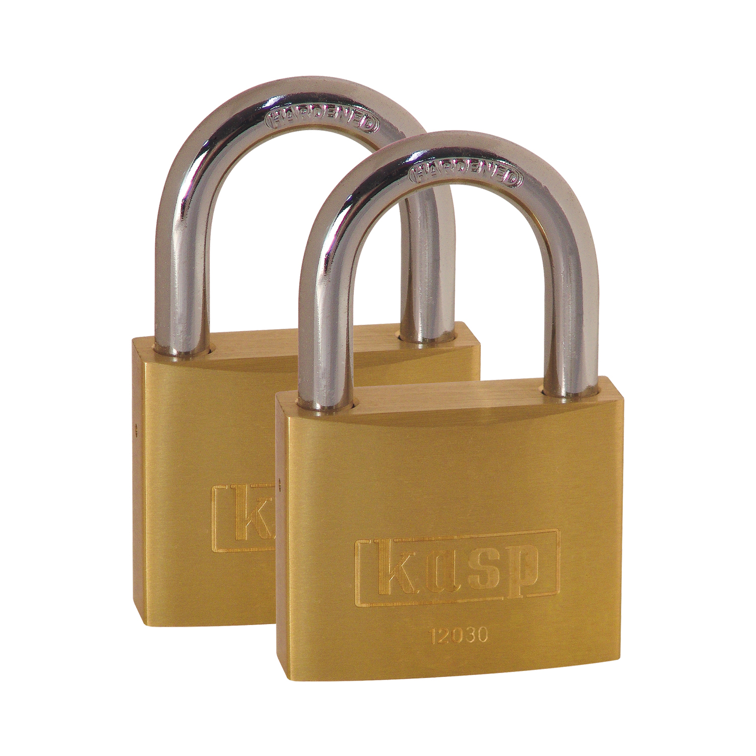 Brass Padlock – 30mm Twin Pack – SAFTEC